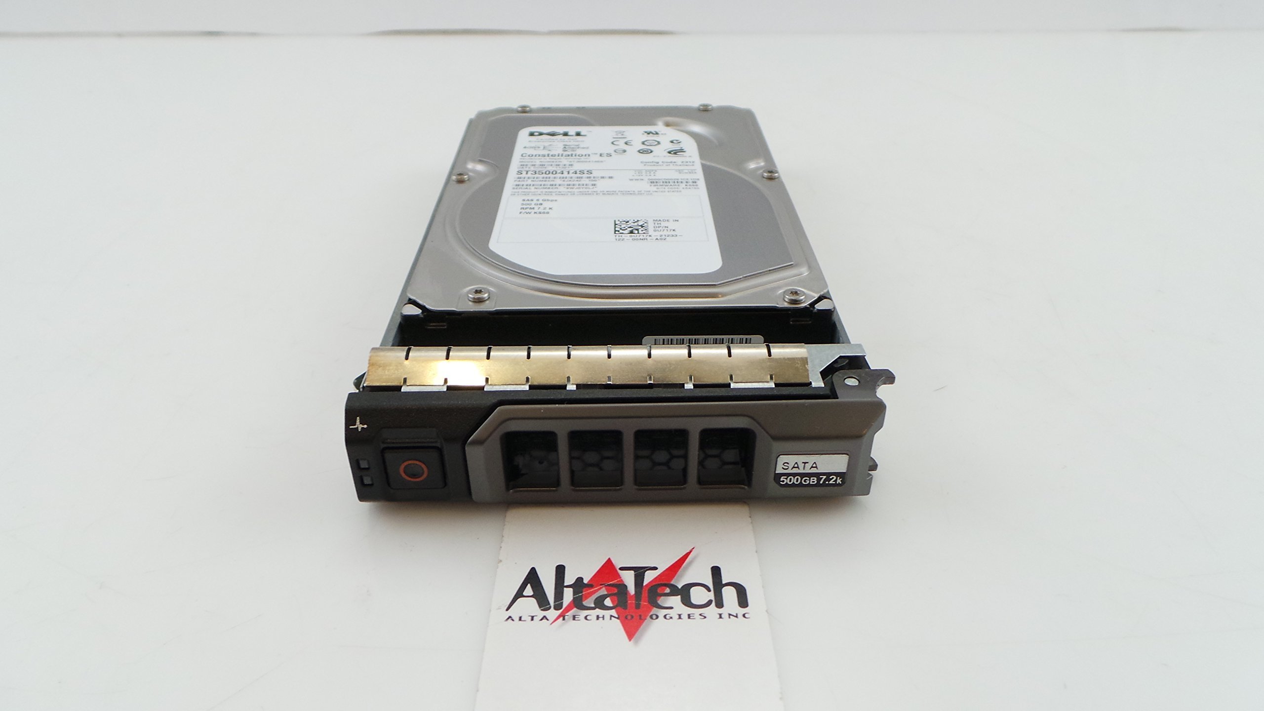 DELL 500GB 7.2K SAS 3.5 INCH HDD U717K (Renewed)