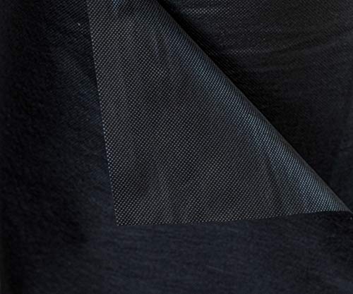 House2Home 36 Inch x 3 Yard Upholstery Black Cambric Dust Cover Fabric Replacement for Sofas, Chairs, Conceals Frame and Staples Inside Furniture