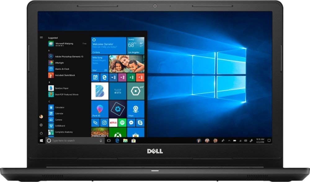Dell Inspiron 15.6β Touch Screen Intel Core i3 128GB Solid State Drive Laptop (Renewed)