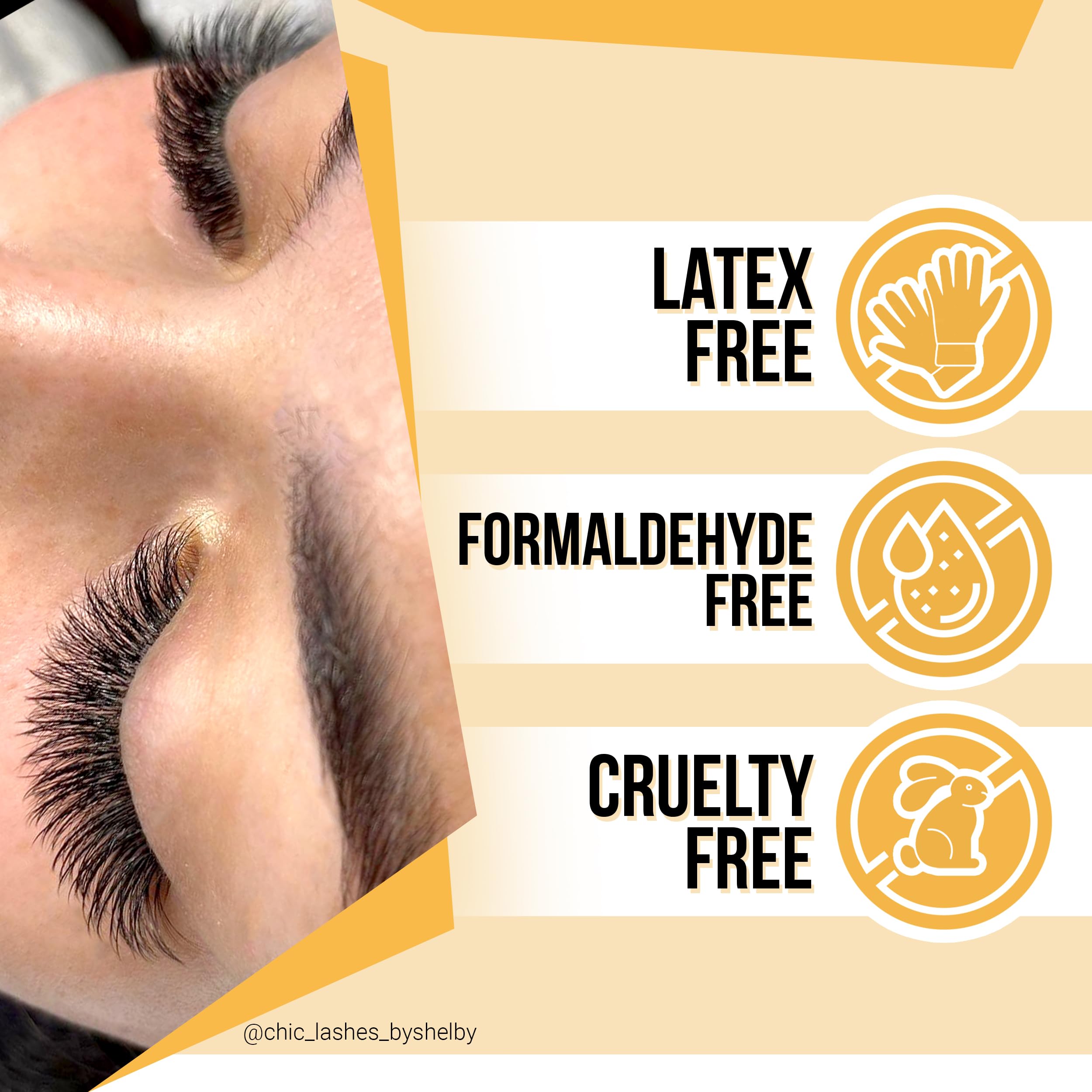 Forabeli Elite Fast Dry Eyelash Glue 5ml - 1 Sec Drying Time, 7 Weeks Retention, Maximum Bonding Power, Black Adhesive for Professional Use