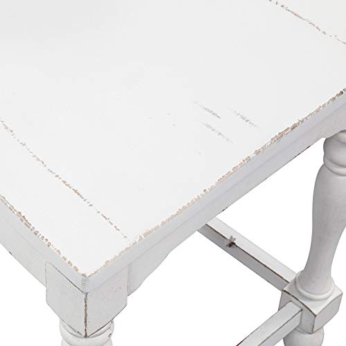 Liberty Furniture INDUSTRIES Magnolia Manor Ladder Back Counter Chair, White