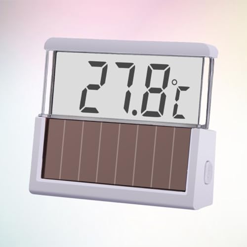 3pcs Abs Thermometer Small Thermometer Digital Aquarium Aquarium Temperature Aquarium Thermometer Dog Birthday Hat Water Temperature Meter White High Precision Water Thermometer