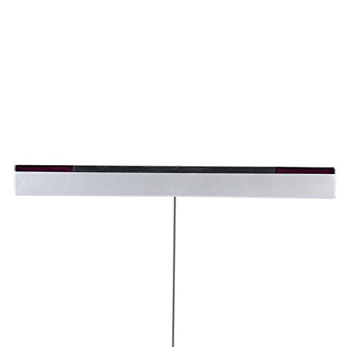 ASHATA Game Console Sensor Bar, Replacement Wired Infrared Signal Ray Sensor Bar Wired Receiver for Game Console, Includes Clear Stand