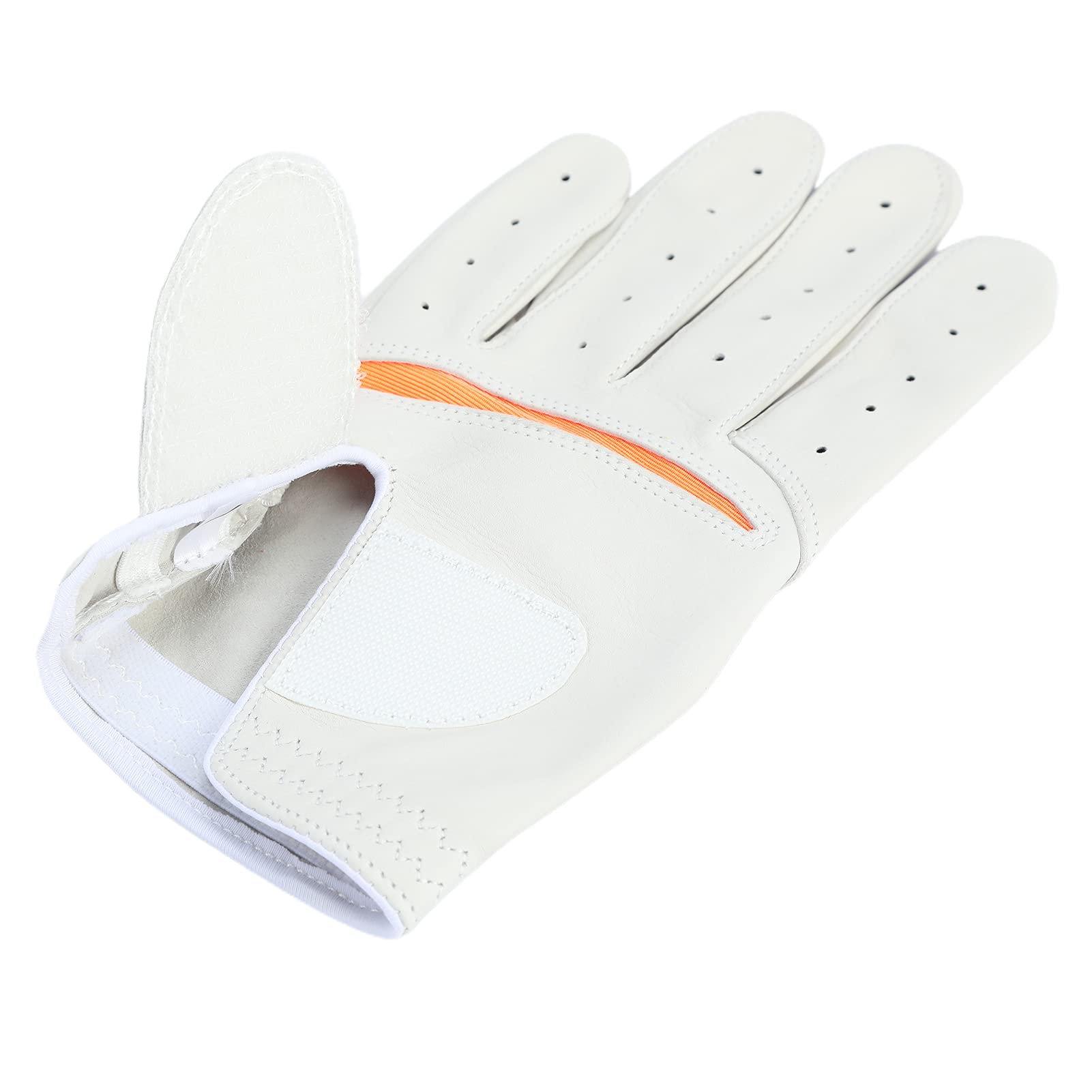 2Pcs/Set Golf Gloves Breathable Comfortable Left Right Hand Elastic Soft Touch Screen Anti-Skid Sports Glove for Men Fit Size L Large XL Right hand(XL)