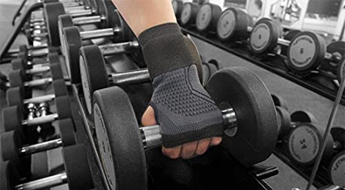 YUNYILAN 2-Pack Carpal Tunnel Wrist Brace, for Carpal Tunnel Syndrome, Wrist Pain/Strain Arthritis, Wrist Brace Men and Women, Adjustable Strap, Wrist Wrap Hand Support Sleeves (Black, Medium)
