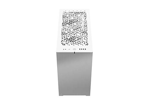 Fractal Design Define 7 White Brushed Aluminum/Steel E-ATX Silent Modular Tempered Glass Window Mid Tower Computer Case