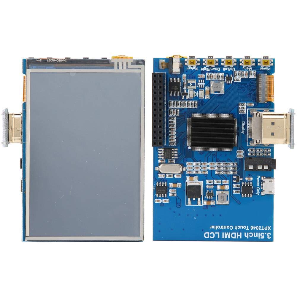 Tosuny Gaming Monitor, Portable Monitor 3.5 inch 1080P IPS Wide Viewing Angle LCD Touch Screen Display HDMI Monitor for Raspberry Pi 4B