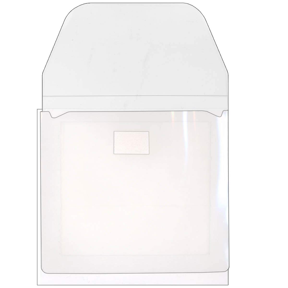 StoreSMART - Flash Drive Pocket - Peel & Stick with Resealable Flap - 500 Pack - TL10104FLASH500