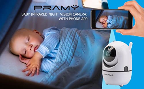 Baby Smart Monitor Home Surveillance WiFi Camera Pet Camera Night Vision App Operated