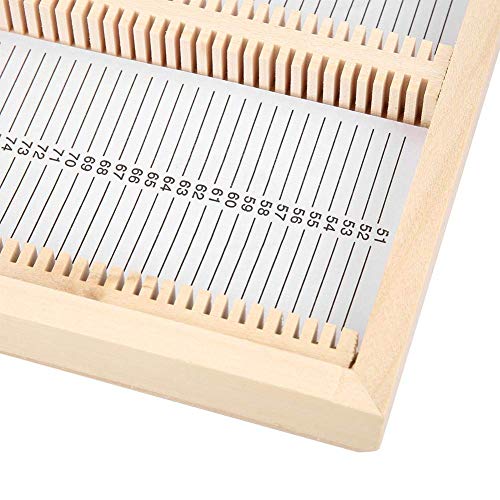 Wooden Box with Lock Storage Glass Slide Storage for Lab Glass Prepared Microscope Slides Storing Tool 22.8x18.8x3.5cm / 9x7.4x1.4in for Educational Use