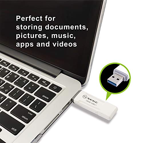 SEKC 128GB USB 3.1 Flash Drive, R/W Speed: 40/20 MB/s - SDU50128G