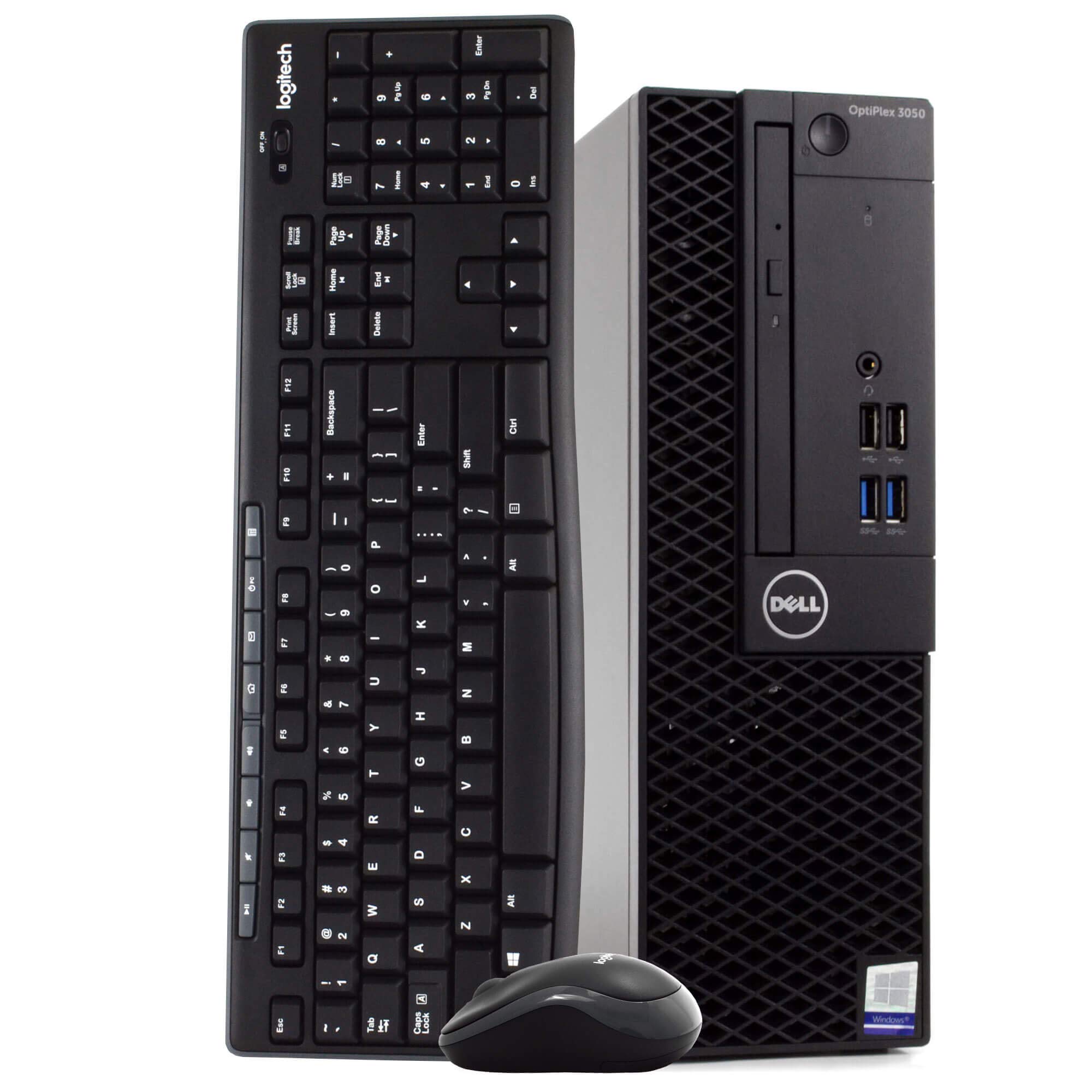Dell Optiplex 3050 Desktop Computer PC, 16GB RAM, 512GB SSD Hard Drive, Windows 10 Professional 64 Bit (Renewed)