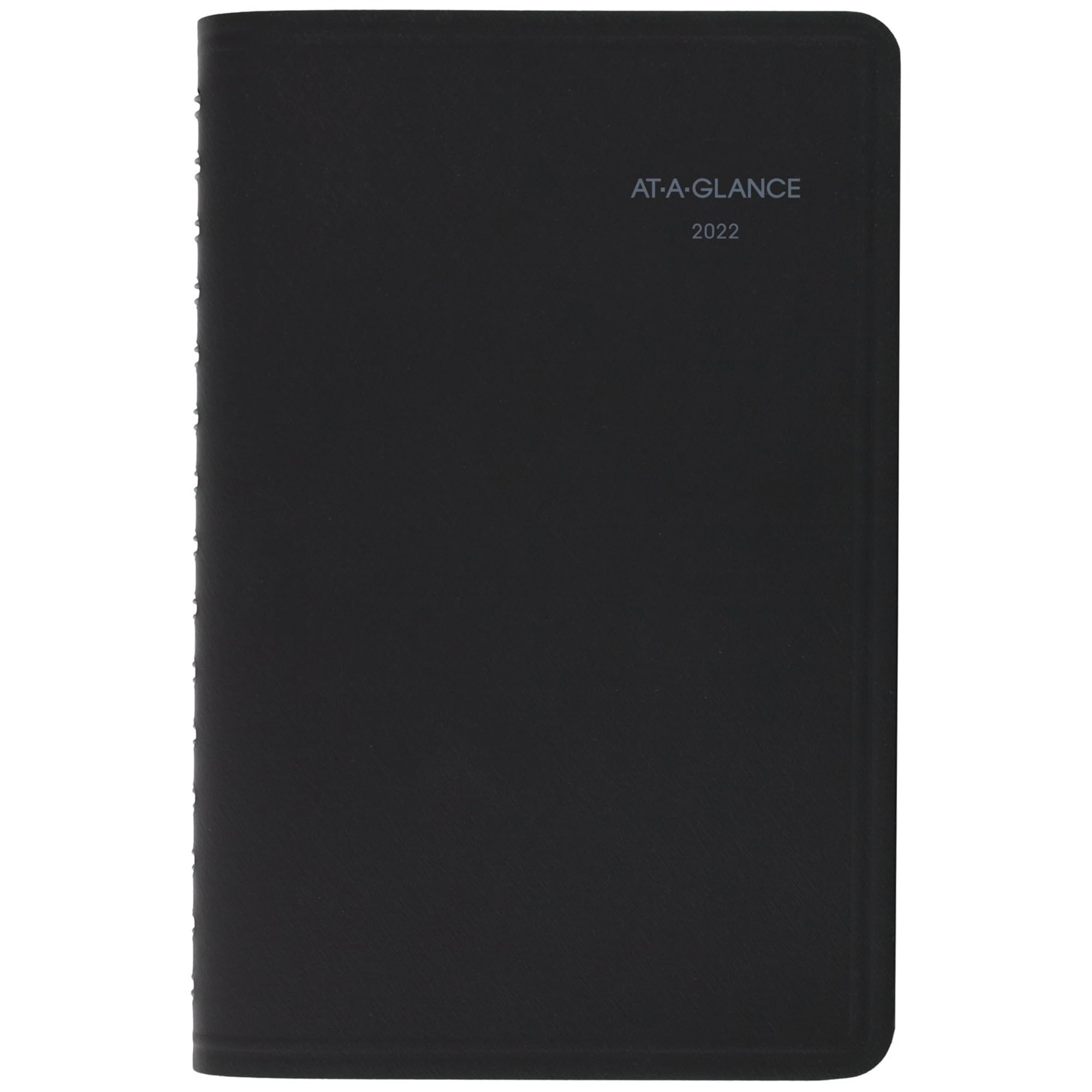 2022 Daily & Monthly Appointment Book & Planner by AT-A-GLANCE, 5" x 8", Small, QuickNotes, Black (760405)