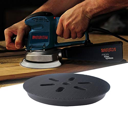 6" Replacement Sanding Pad Compatible with Bosch Orbital Sanders ROS65VC 1250DEVS 3727DVS 3727DEVS ,6 Hole Hook-&-Loop Sander Backing Pad,Replace RS6045 & RS6046
