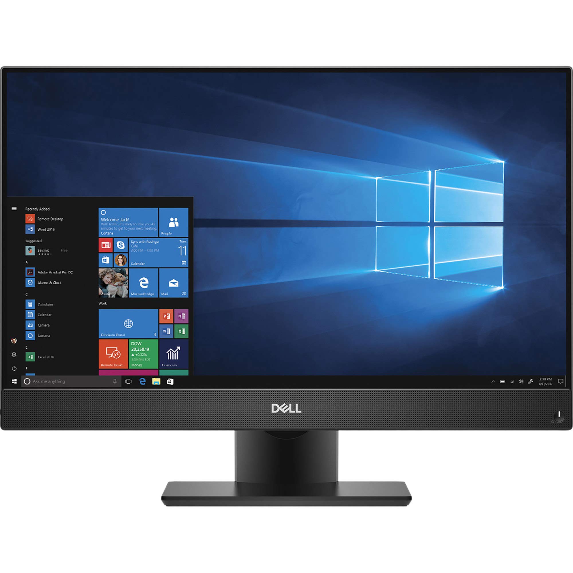 Dell OptiPlex 7460 1920 x 1080 All-in-One Computer with Intel Core i7-8700 3.2 GHz Hexa-Core, 8GB RAM, 500GB HDD, 23.8" (5D4RY)
