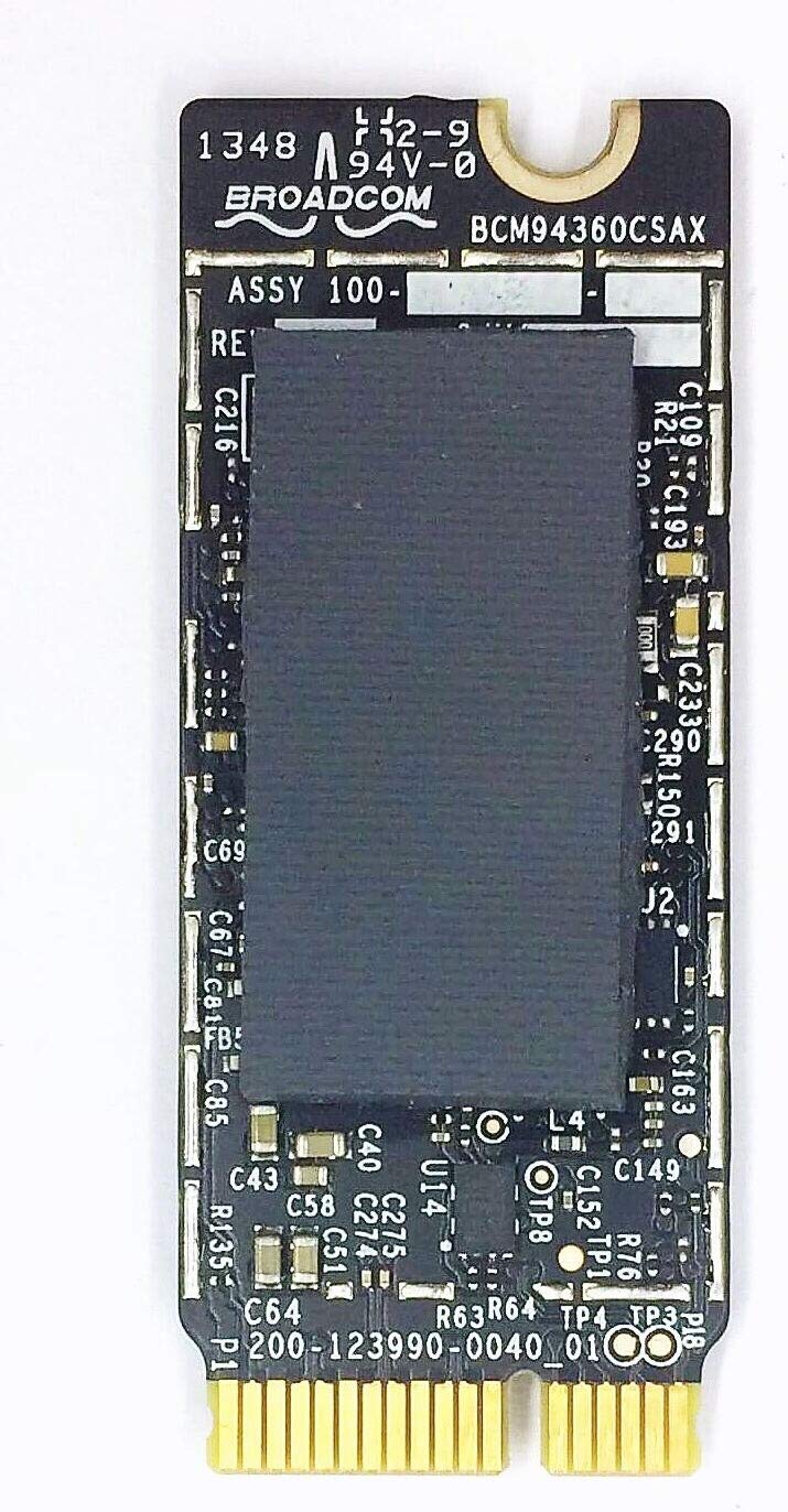 Willhom Airport Wireless Network Card WiFi and Bluetooth 4.0 BCM94360CS BCM94360CSAX Replacement for MacBook Pro 13" and 15" Retina (Late 2013-Mid 2014) A1502 A1398, Mac Mini A1347 (Late 2014)