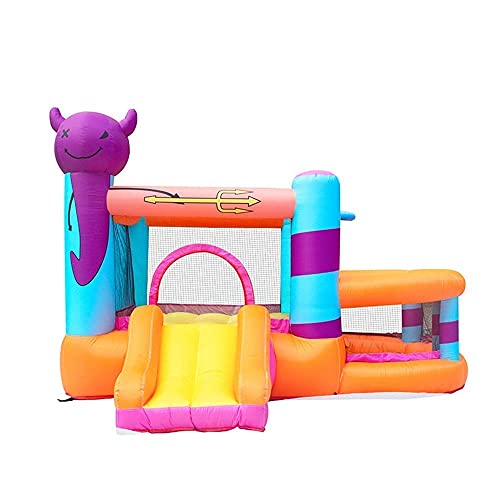 Bouncy Castle, Bouncy Castles Inflatable Bouncy Castle,Large Inflatable Castle Children's Indoor Outdoor Playground Inflatables & Bouncy Ca