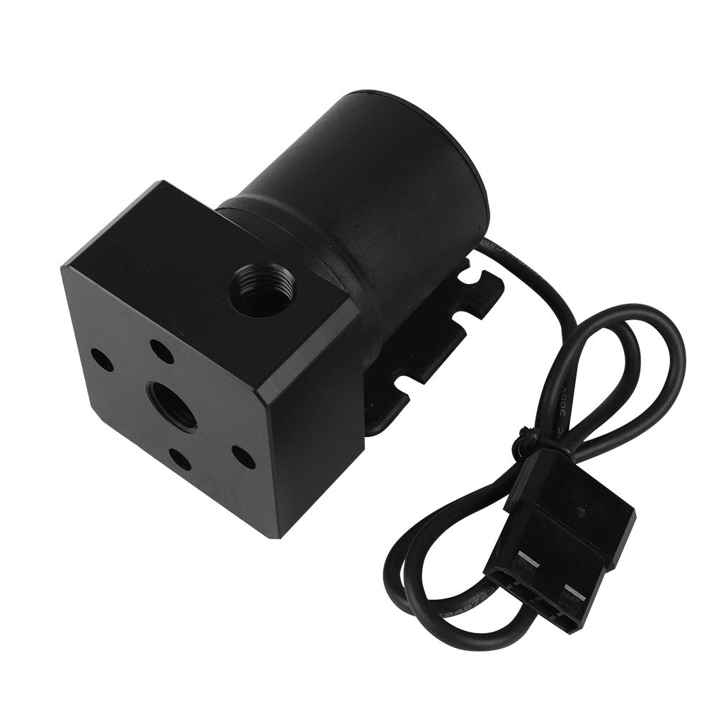 CPU Water Cooler System for PC,Cylinder Water Cooling Heat Sink,50m Diameter & 160mm Long Computer Heat Dissipation Water Cooling 800L/H Water Mini DC Cooling Pump Liquid