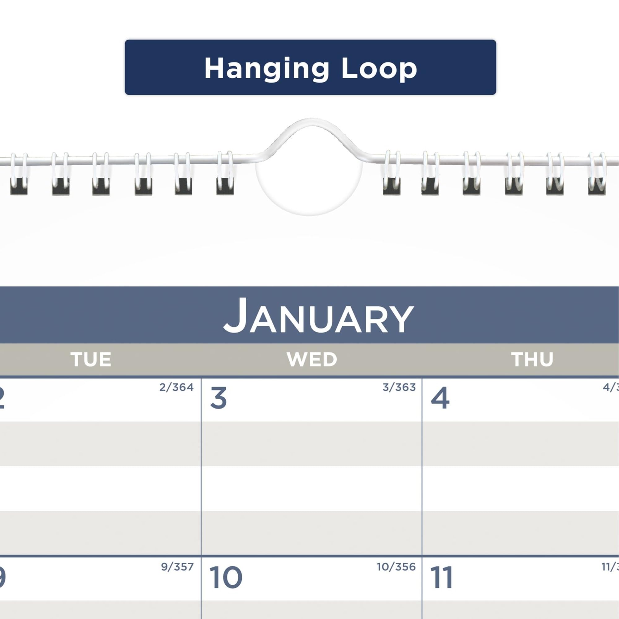 2024 AT-A-GLANCEĀ® Multi-Schedule Vertical Monthly Wall Calendar, 15" x 12", January to December 2024, PM22MS28