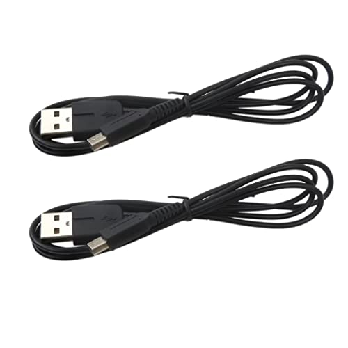2X Aftermarket Replacement USB Power Charger Cable Fits for Nintendo 3DS DSi NDSI XL PADA A126,File Transfer Data Line