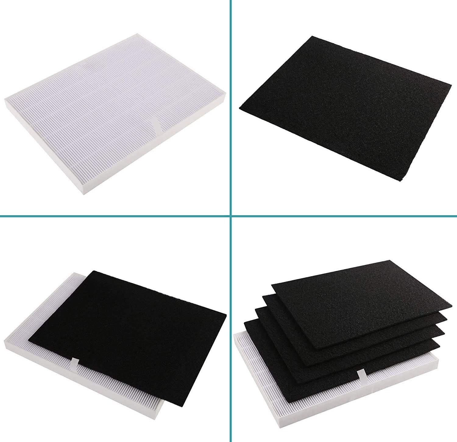 5-Star Compatible Replacement for True HEPA & Carbon Filters A. Works with Air Filter Fit Winix 115115 Compatability: Winix 115115 compatible 5300 6300 5300-2 6300-2 P300 C535. 1 Pack
