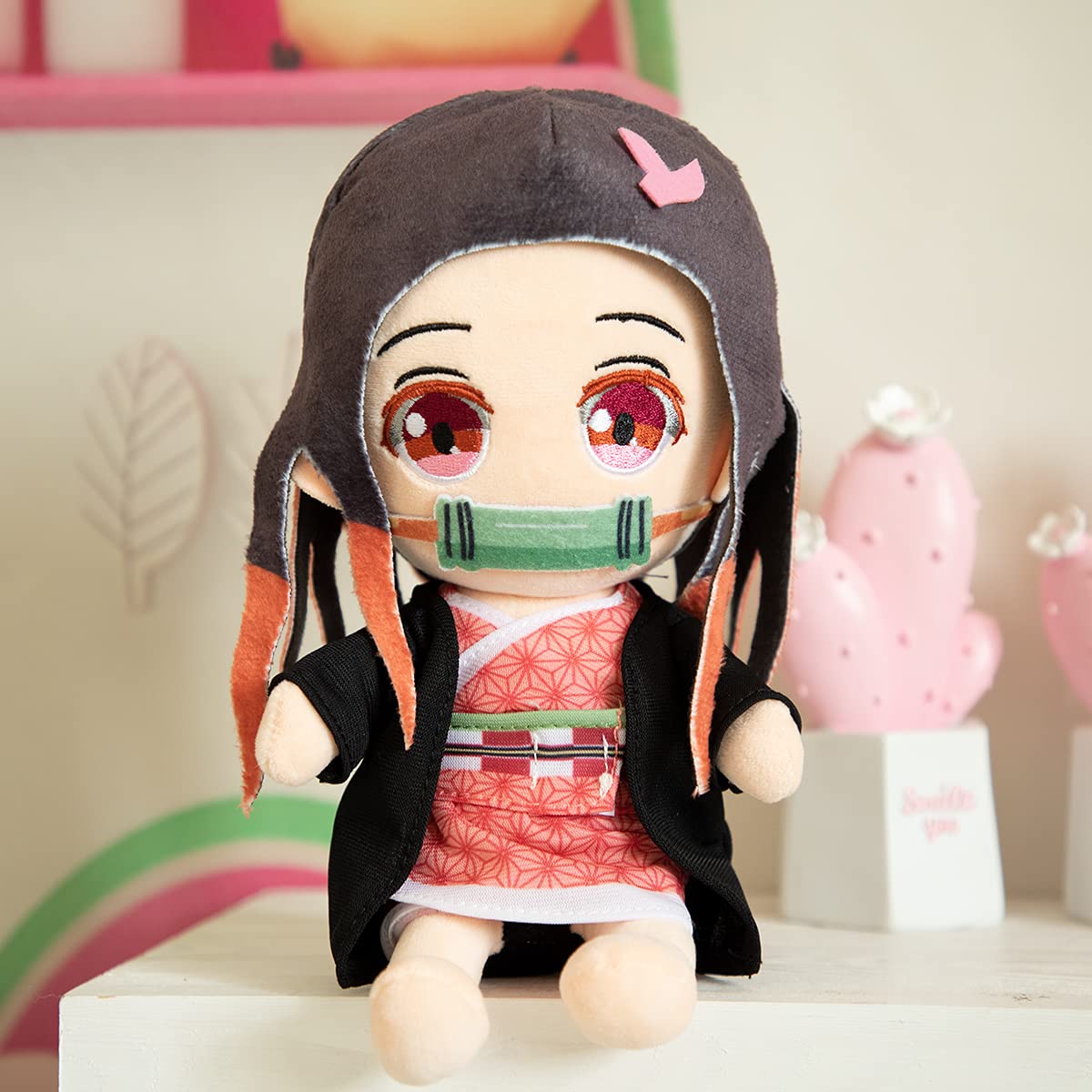 Anime Plush Toys,8"/21cm Cute Soft Stuffed Plushie Toys Home Decor Best Gift
