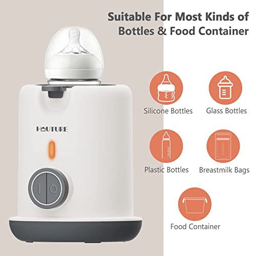 Bottle Sterilizer & Baby Bottle Warmer Electric Steam Sterilizer and Dryer, 6-in-1 Bottle Sanitizer for Baby Items & Breast Pump Accessories