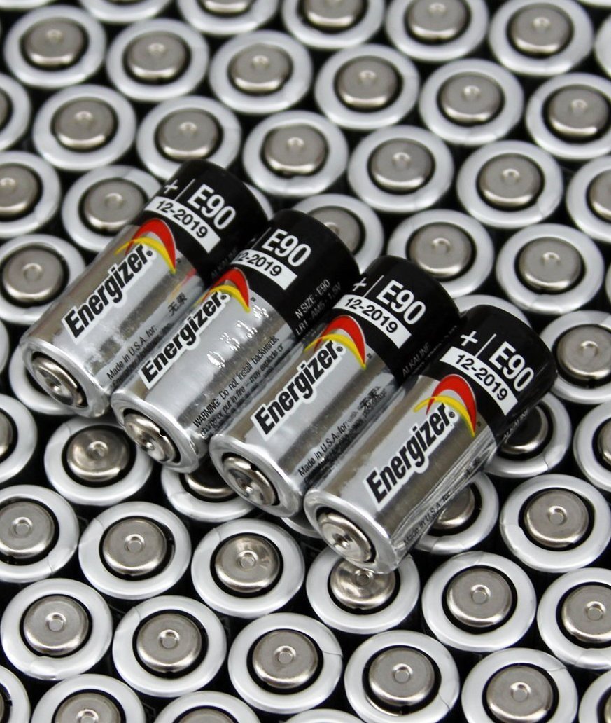 Energizer E90 N Size 1.5V Alkaline Battery (Pack of 100)