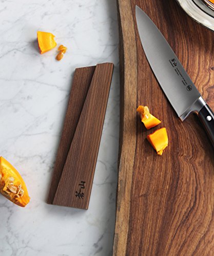 Cangshan 1021462 Solid Ash Wood Magnetic ANCHOR Knife Sheath Only for 8-Inch Chef's Knife