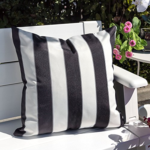 Homy Cozy 7H5241-20-Olivia Accent Pillow, 2 Count (Pack of 1), Black