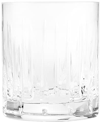 Reed And Barton Soho 4Pc Whiskey Glass Set, 3.65 LB, Clear