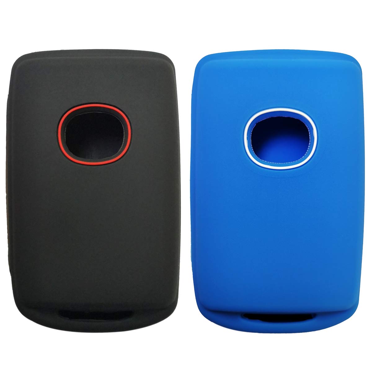 2Pcs Coolbestda Rubber Key Case Fob Cover Glove Skin Jacket Keyless Entry Protector For 2022 2021 2020 Mazda 3 Turbo Hatch Mazda 6 CX 30 CX 5 CX 8 CX-9 WAZSKE11D01