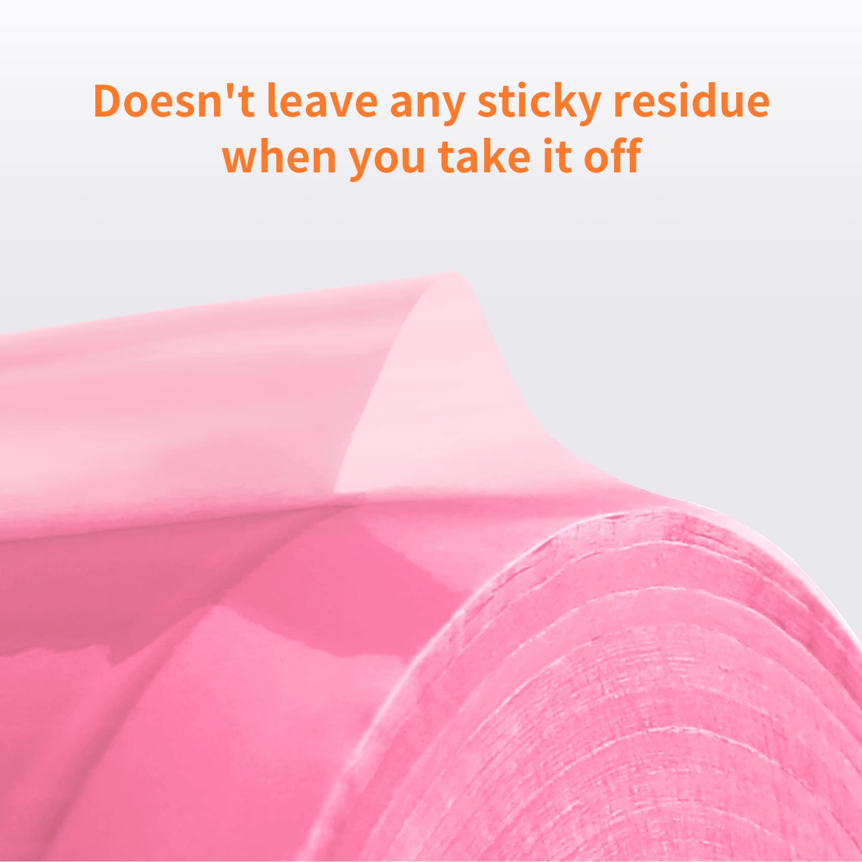 Annhua Barrier Film Dental Surface Barriers Adhesive Tape Sheets, Pink Dental Barrier Tape Tattoo Tape 4" x 6" Disposable Barrier Sheets with Edge Dispenser Box - 1200 Sheets|1 Roll