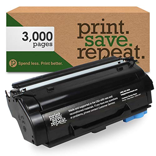 Print.Save.Repeat. Lexmark B340HA0 High Yield Remanufactured Toner Cartridge for B3340, B3442, MB3442 Laser Printer [3,000 Pages]