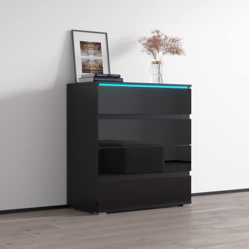 MEBLE FURNITURE & RUGS Euphoria 08 Modern Dresser