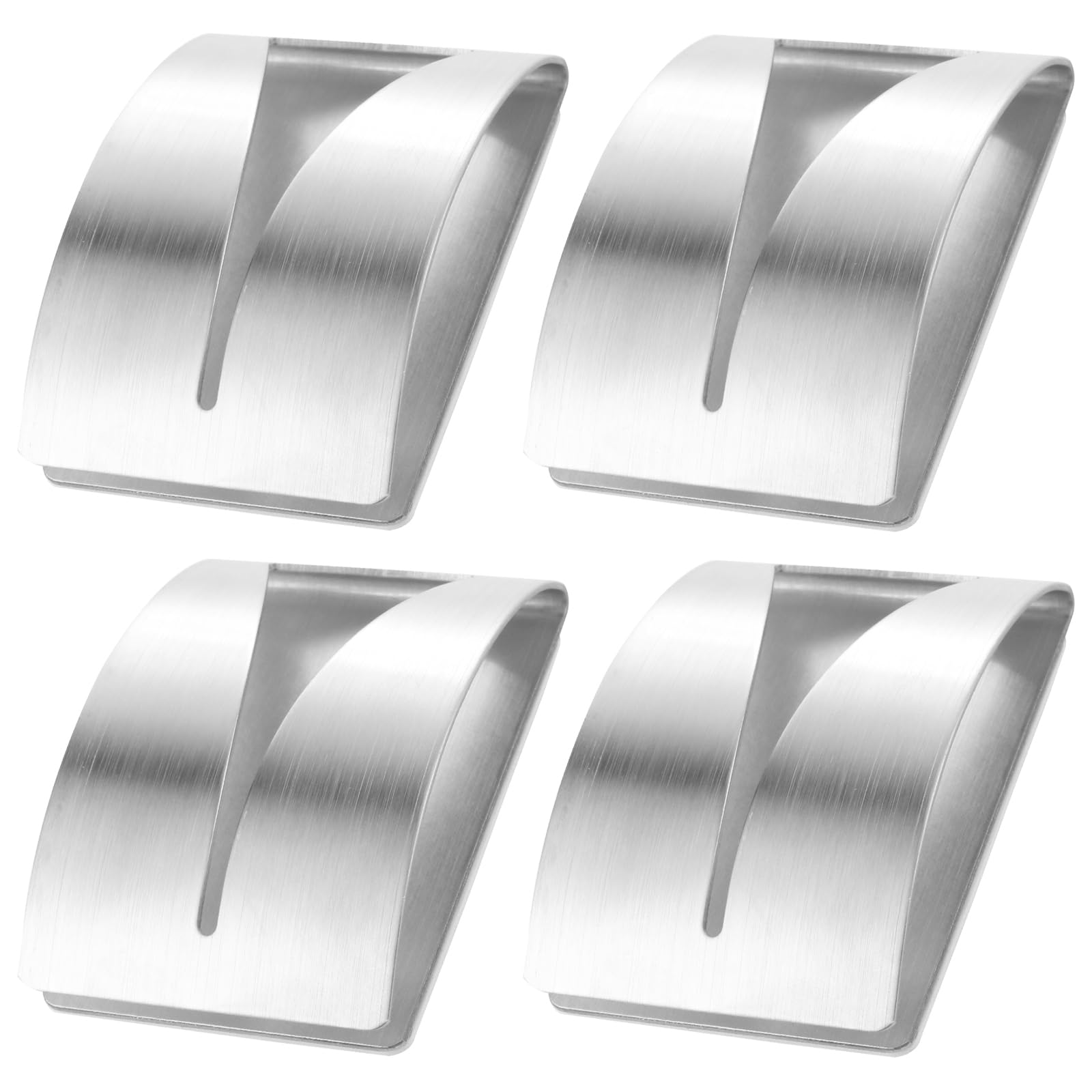 4 PCS Zipper Jig Tool, Auxiliary Zipper Jig Pull for Stainless, Stainess Steel Zipper Installing Tool for Pants, Dresses, Clothes (Silver)