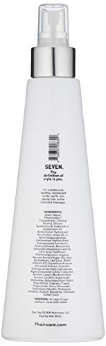 SEVEN Cubica TINGLE scalp elixir with Biotin, a Soothing Tonic for an Itchy Scalp, 8 fl oz