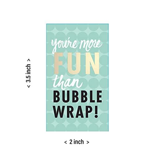 Kindness & Gratitude Cards, 50 Unique Designs and Quotes, Spread Joy & Appreciation, Illustrated With Fun and Motivation Inspired Phrases With Gold Embossing