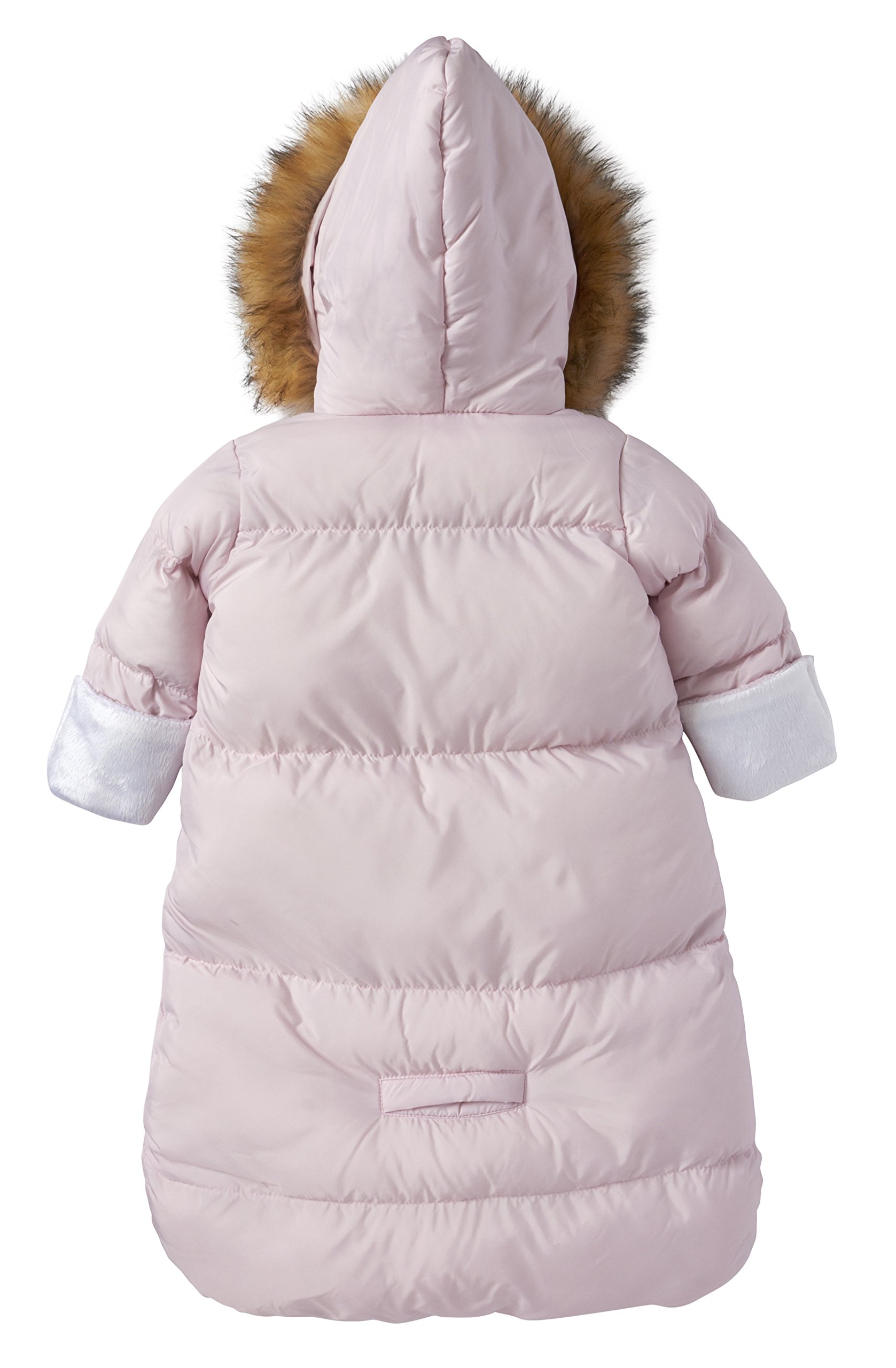 Cremson Girls Boys Newborn Infant Baby Puffer Carbag Pram Bag Snowsuit Bunting - Pink (Size 0/6 Months)