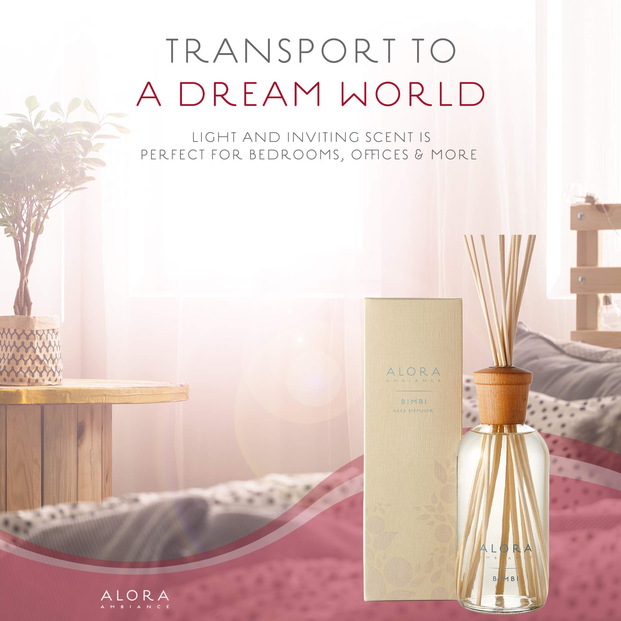 Bimbi Reed Diffuser 16oz diffuser by Alora Ambiance