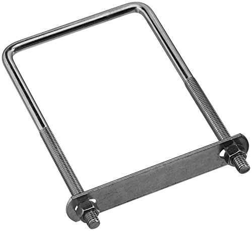National Hardware N222-406 2192 Square U Bolts (Zinc plated), #677-3/8"x4"x7"