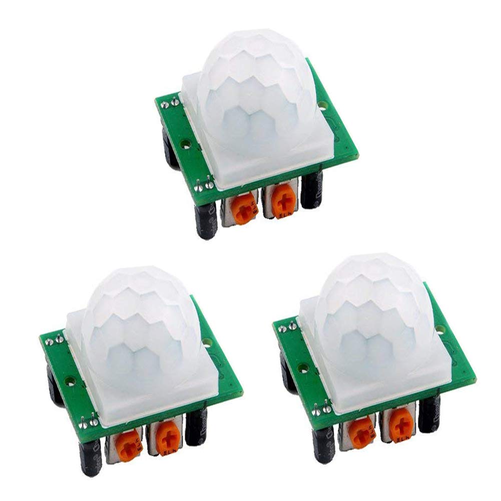 3 Pack HC-SR501 Pir Motion IR Sensor Body Module Infrared