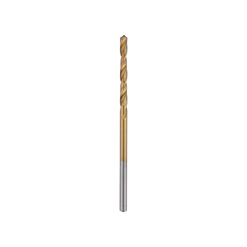 50Pcs Twist Drill Bit Set HSS Shank Titanium Coated High Speed Steel Mini Drill Bit Micro Exactness 1/1.5/2/2.5/3mm Perfect for Wood Plastic Steel and Aluminum Alloy