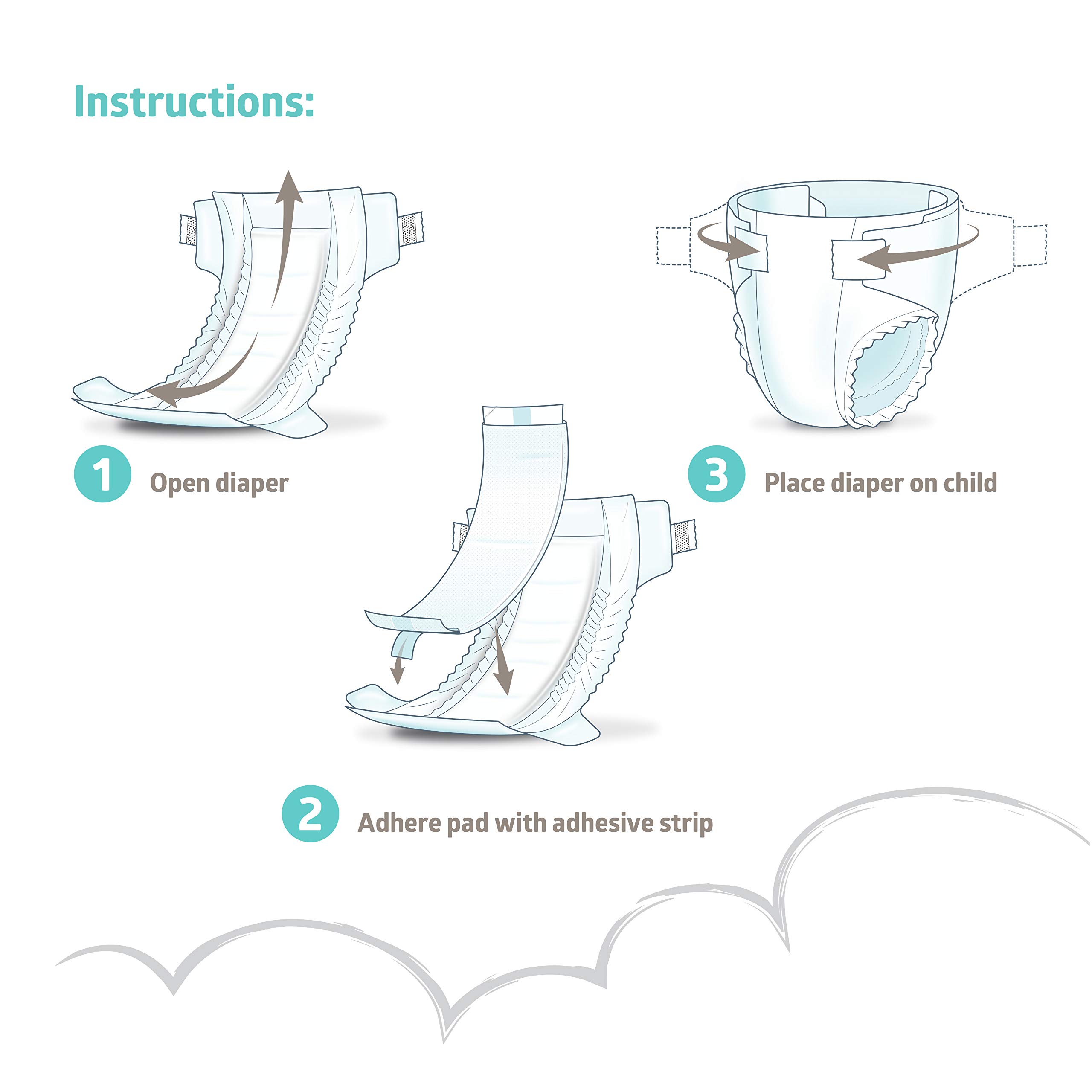 Medline Booster Pads with Adhesive