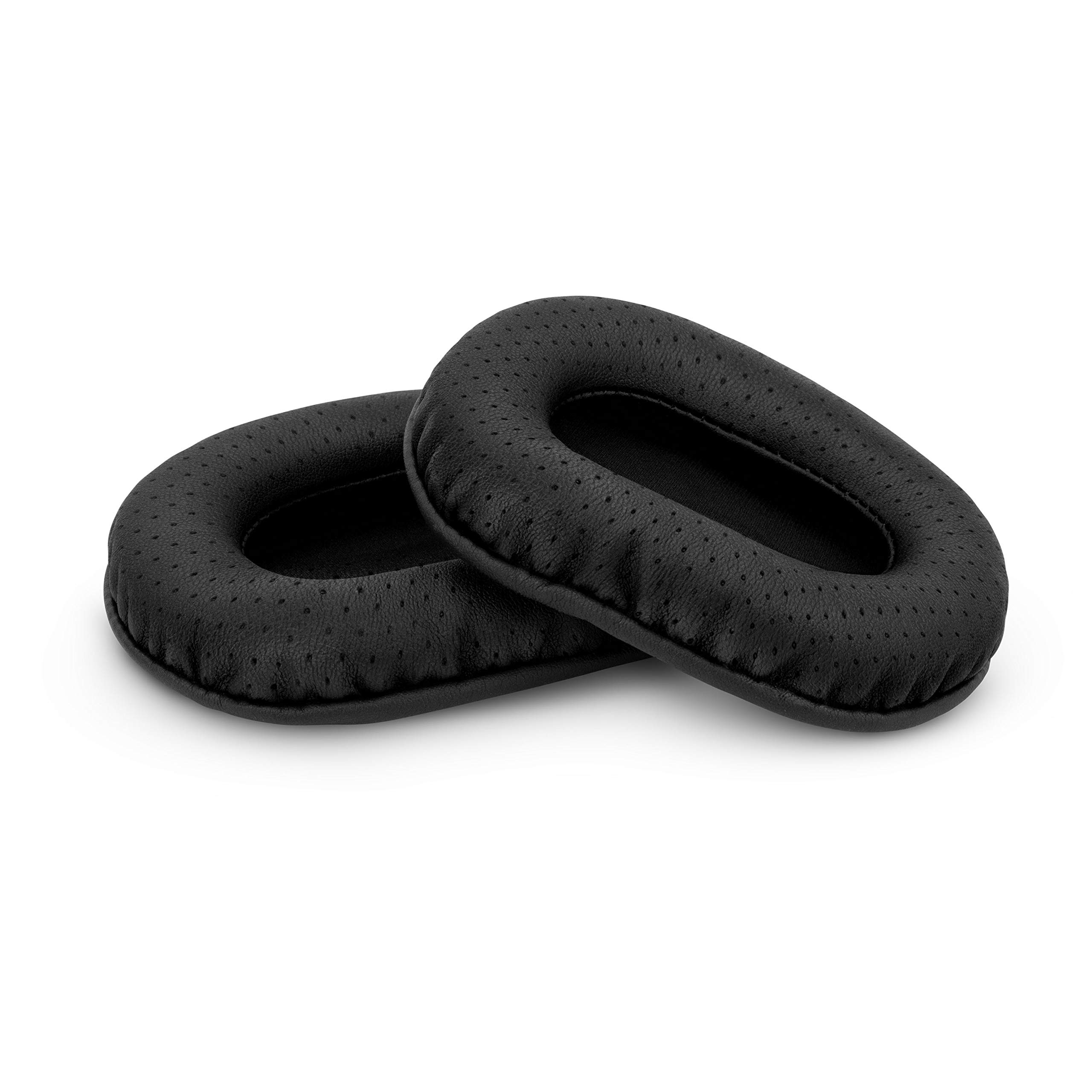 Brainwavz Perforated Replacement Earpads for Sony MDR 7506, V6 & CD900ST with Memory Foam Ear Pad & Suitable for Other On Ear Headphones (Black)