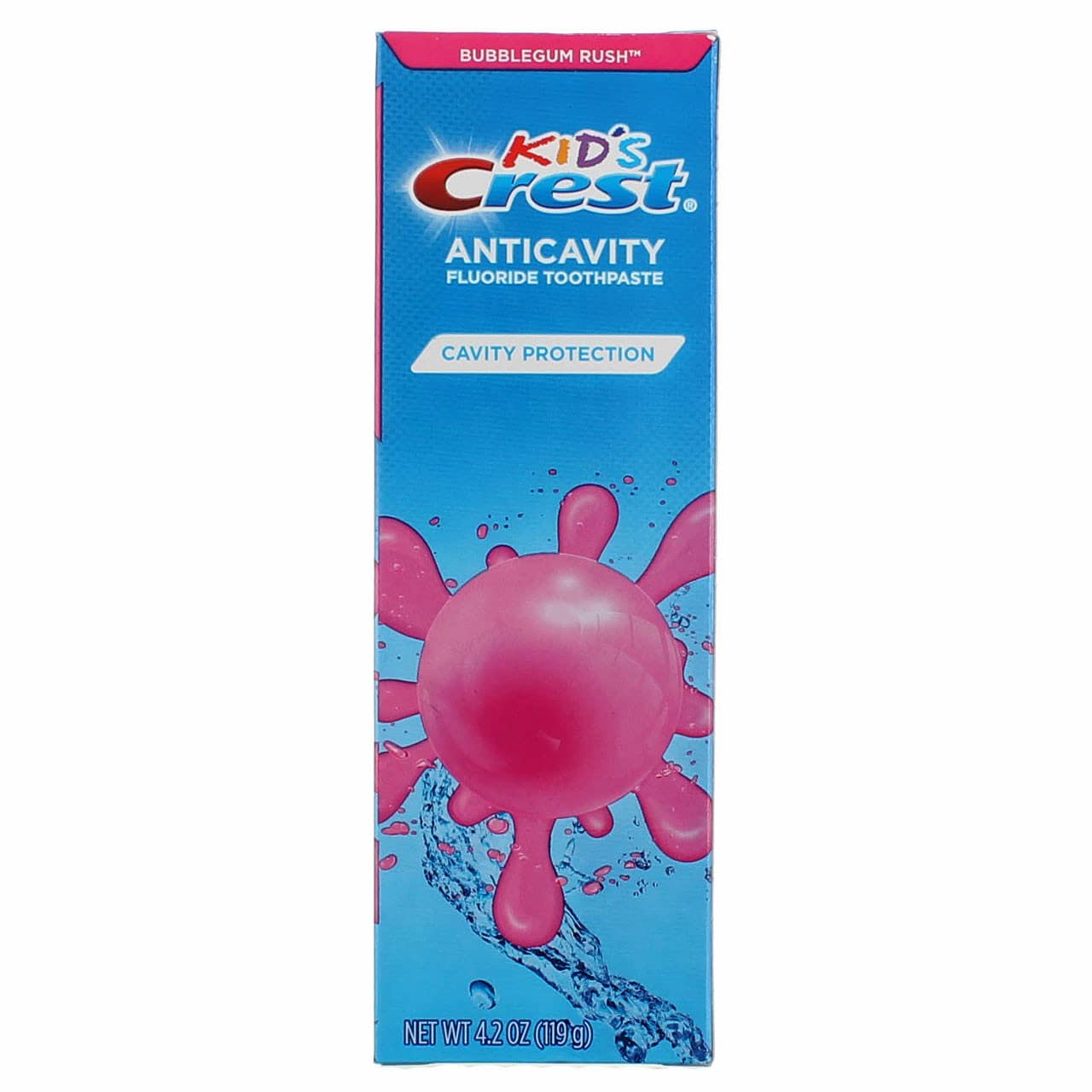 Crest Kid's Fluoride Bubblegum Rush Toothpaste - 4.2oz, 4.2 Oz