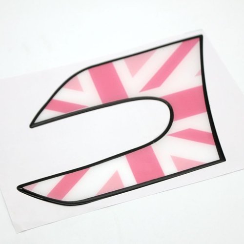 3D Side Scuttle Lamp Light Pattern Fender Panel Frame Cover Sticker Trim for Mini Cooper F55 Hardtop F56 Hatchback (11)