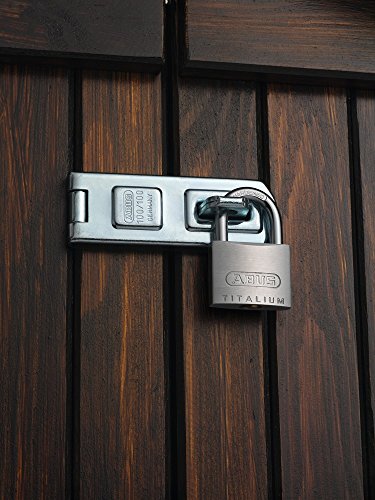 ABUS 64TI/40 Titalium Aluminum Alloy Padlock, Keyed Alike with Nano Protect Steel Shackle, Pack of 3