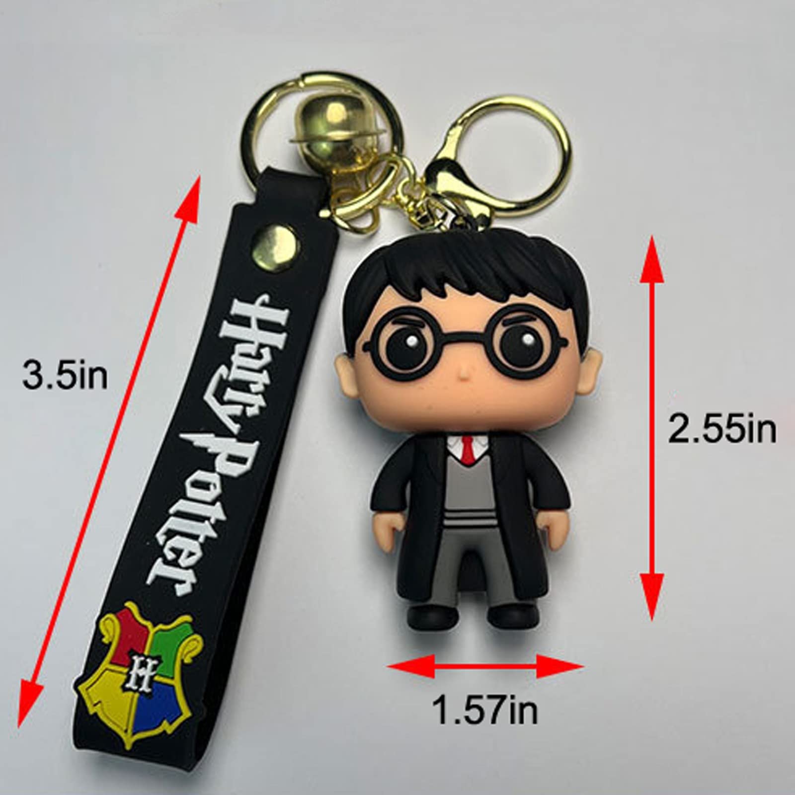 3D Film Characters Keychain Charm Bag Decoration Funny Key Chain