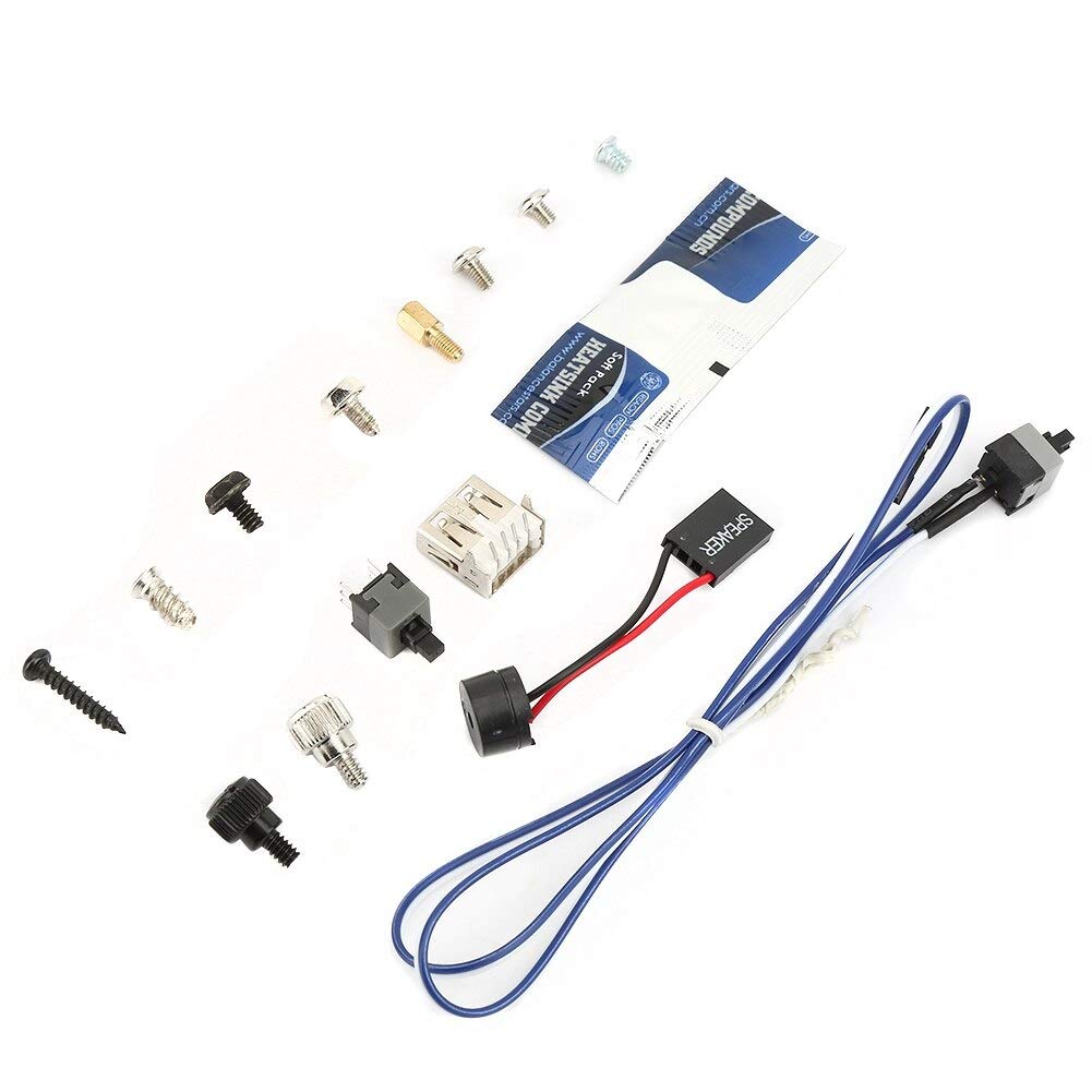 Ochoos 189Pcs Motherboard Hard Disk Screws PC Assortment Kit Computer Repairing Accessories PC Assortment Kit Repair Tool